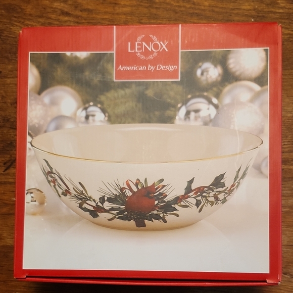 Lenox | Holiday | Lenox Festive Holly And Berry Bowl | Poshmark